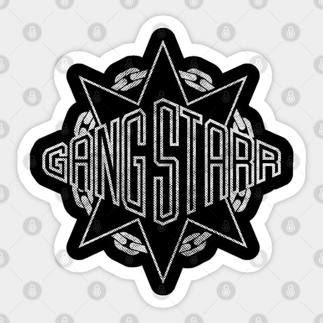 Gangstarr Logo - Gangstarr - Sticker | TeePublic